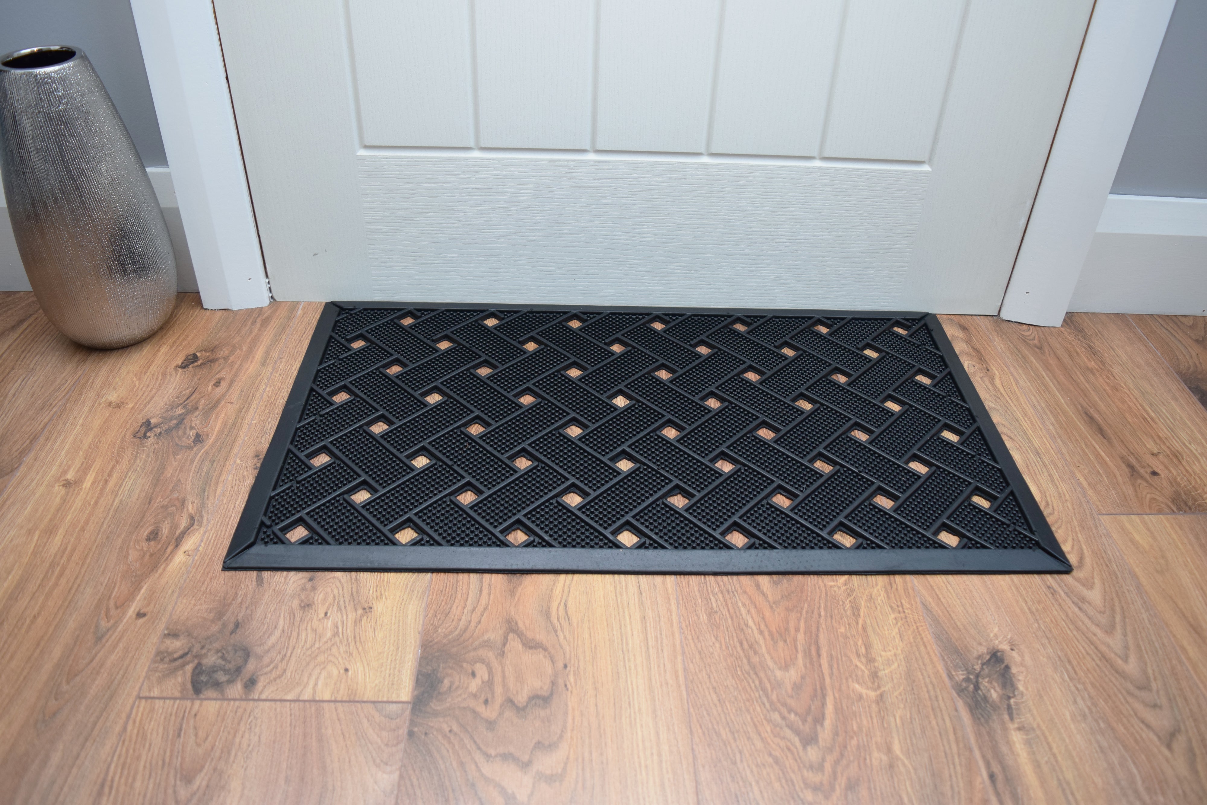 Rubber Indoor & Outdoor Mat - Lattice – SuperRugStore