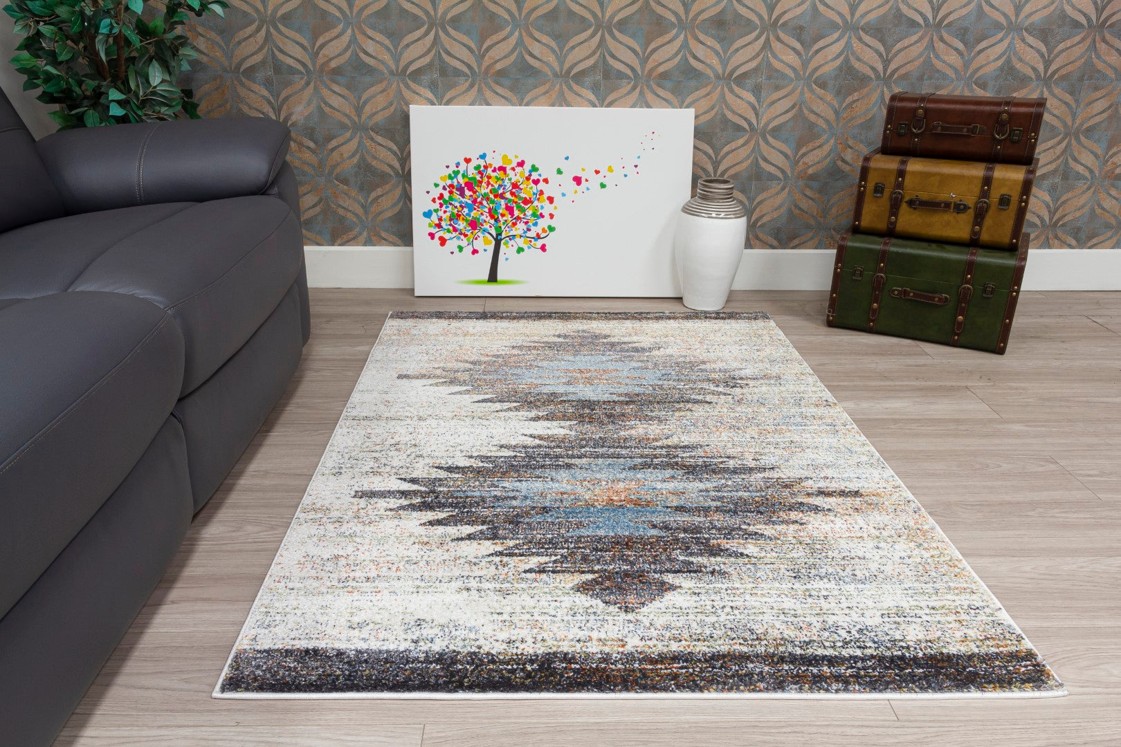 Verdi Range - Double Diamond Rug – SuperRugStore