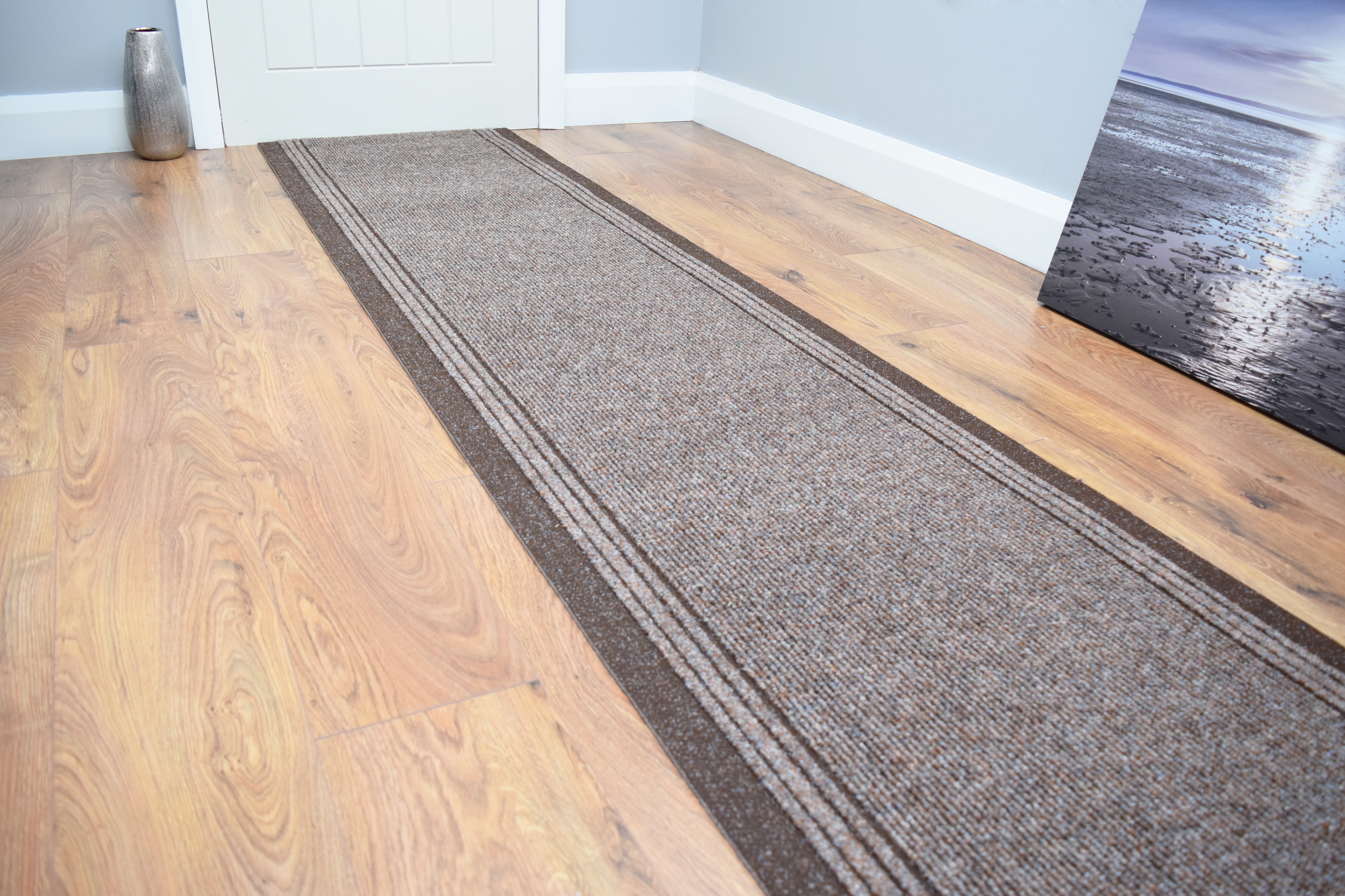 Made To Measure Industrial Runner - Beige – SuperRugStore